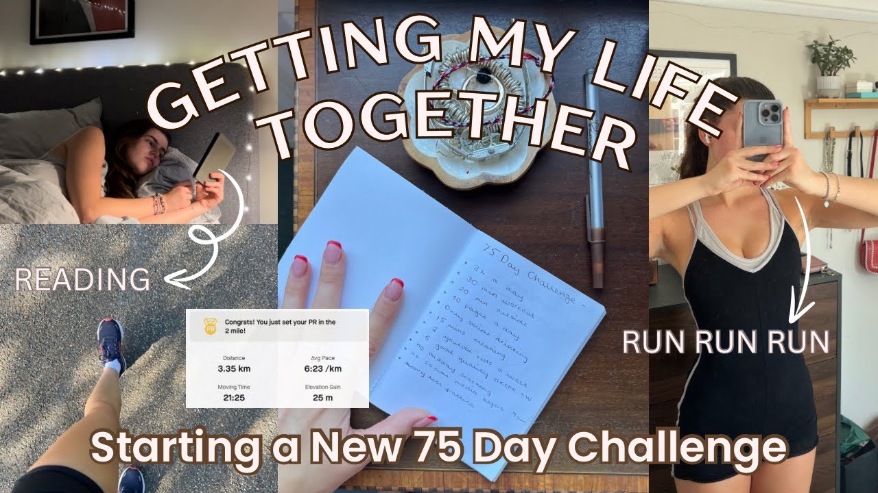 GETTING MY LIFE TOGETHER | chatty vlog | new 75 day challenge - YouTube