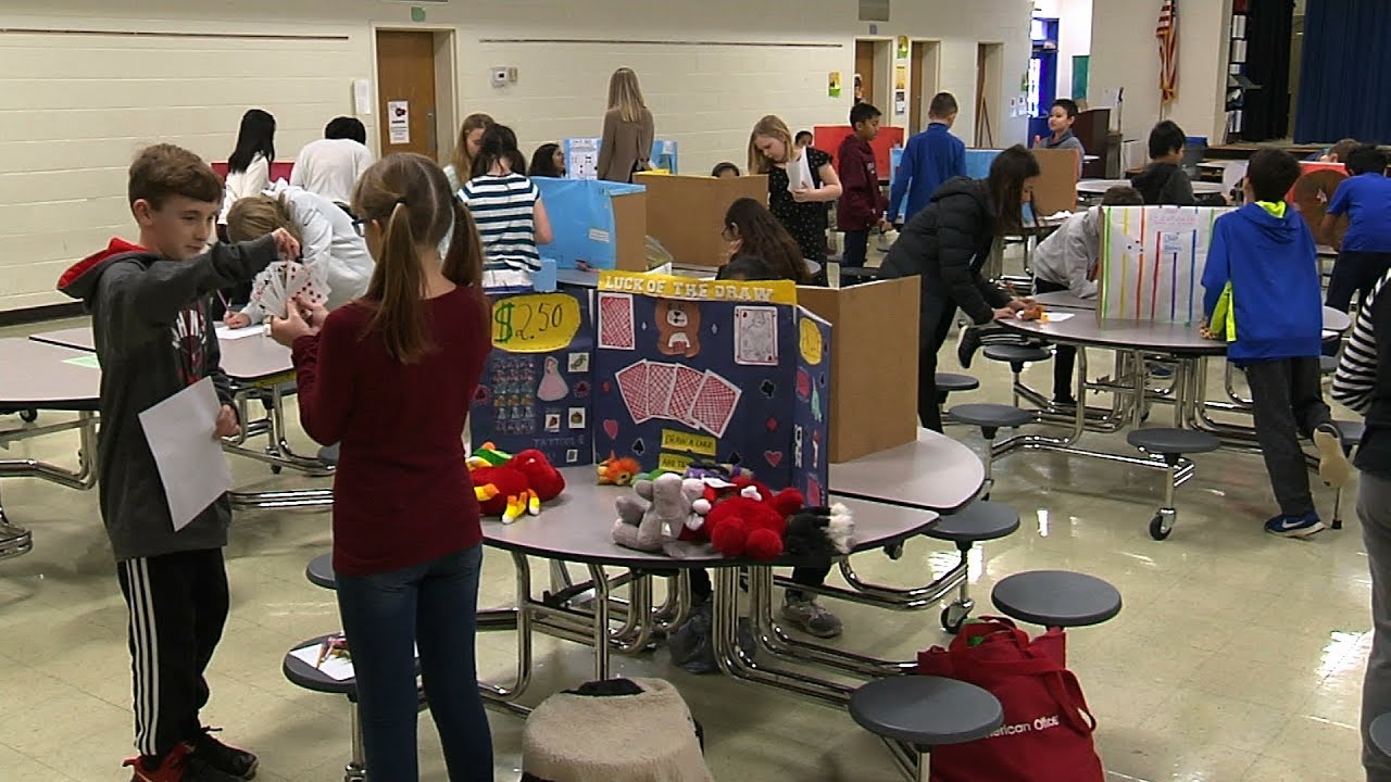 Probability Lesson at Three Chopt Elementary School - YouTube