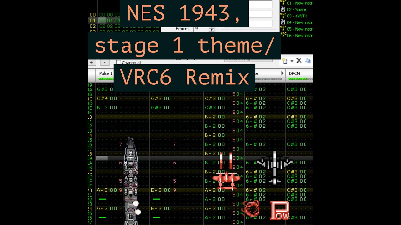 NES 1943, stage 1 theme VRC6 Remix - YouTube