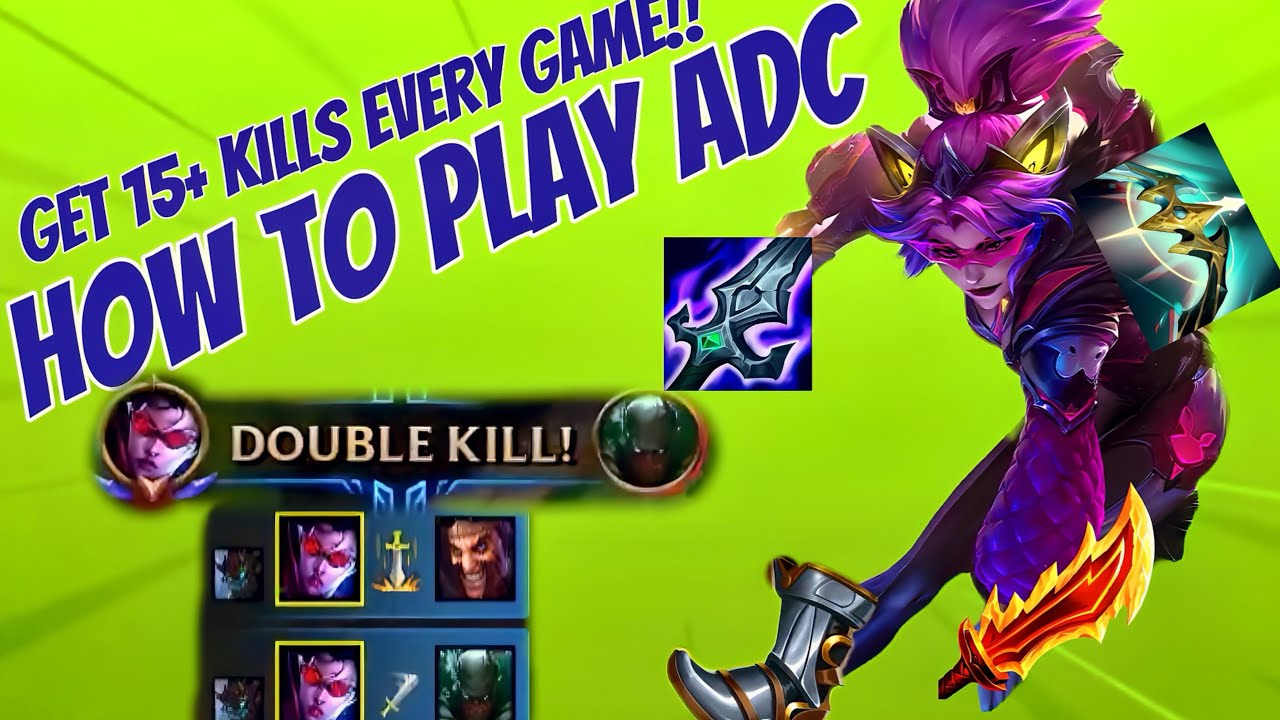 HOW TO PLAY ADC IN LEAGUE OF LEGENDS EPISODE 1 FT. VAYNE ADC - YouTube