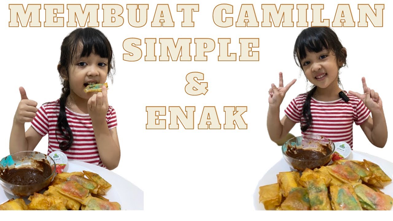 Bikin cemilan simple bersama mommy!🥰 | cooking fun with mommy - YouTube
