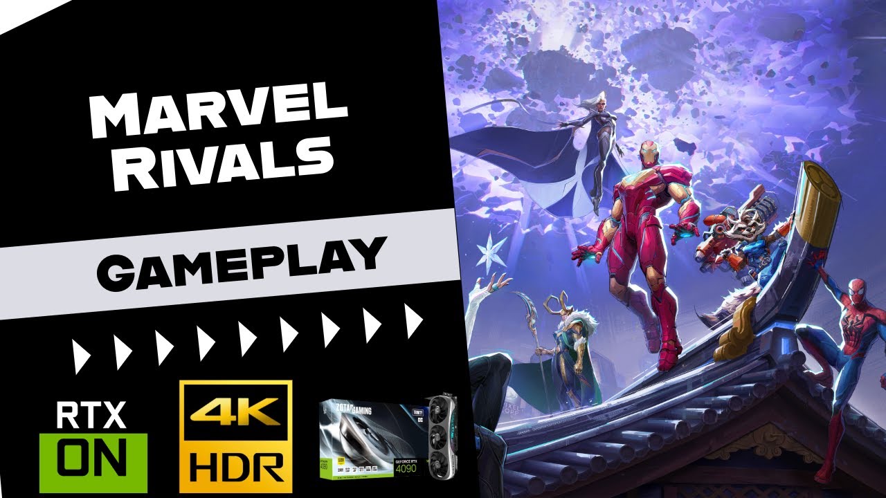 ¡Más Marvel Rivals! ¿Superará a Overwatch 2? | RTX 4090 + Ryzen 9 5900X ...
