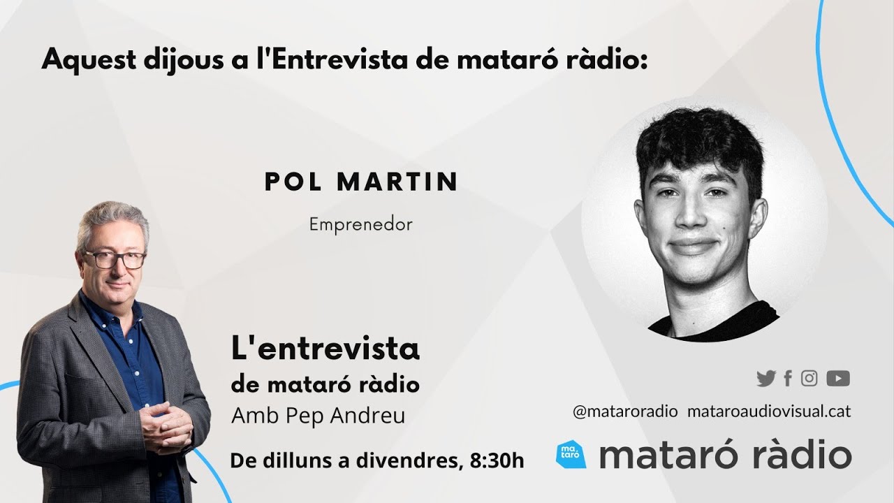 Pol Martín a l'Entrevista de Mataró Ràdio 16/03/2023 - YouTube