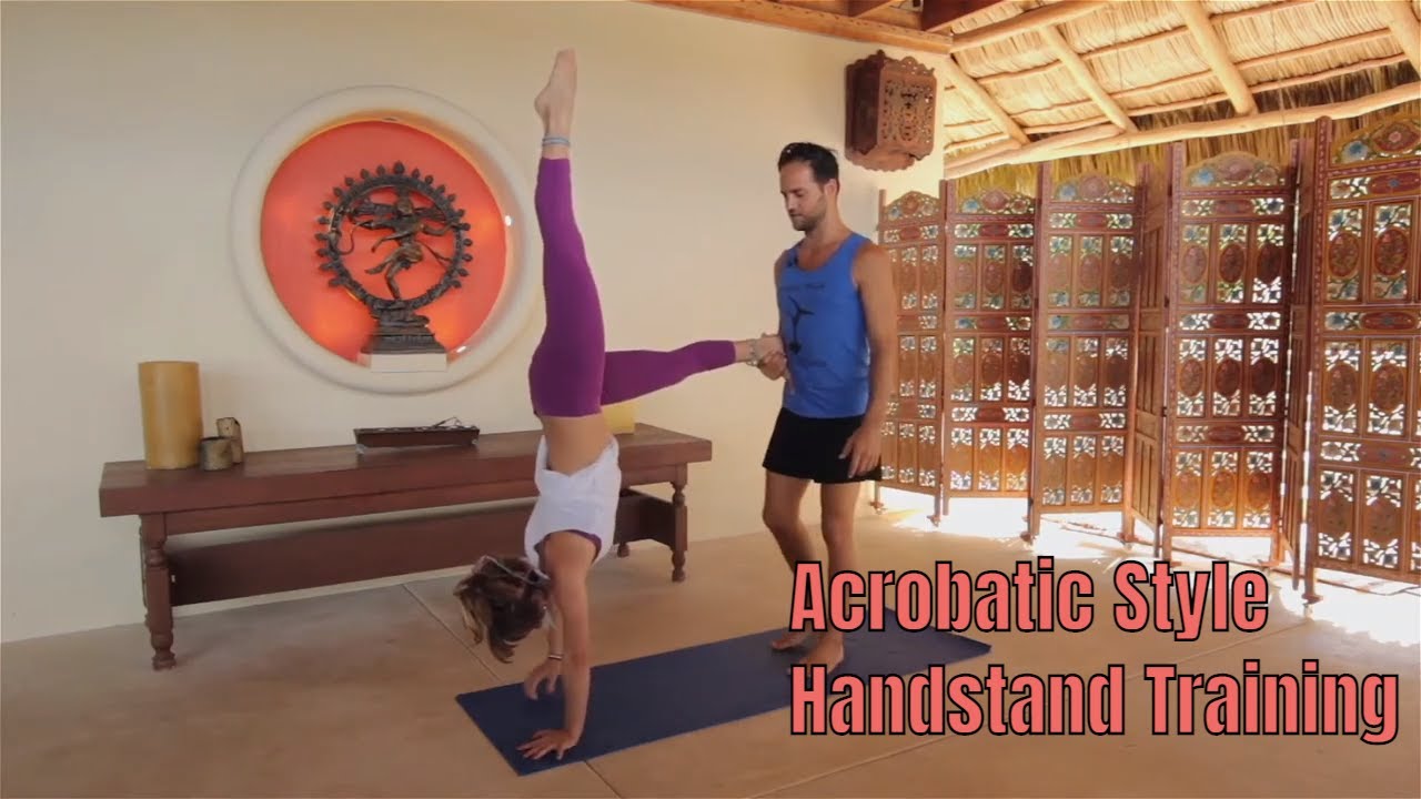 Acrobatic Style Handstand Training - YouTube