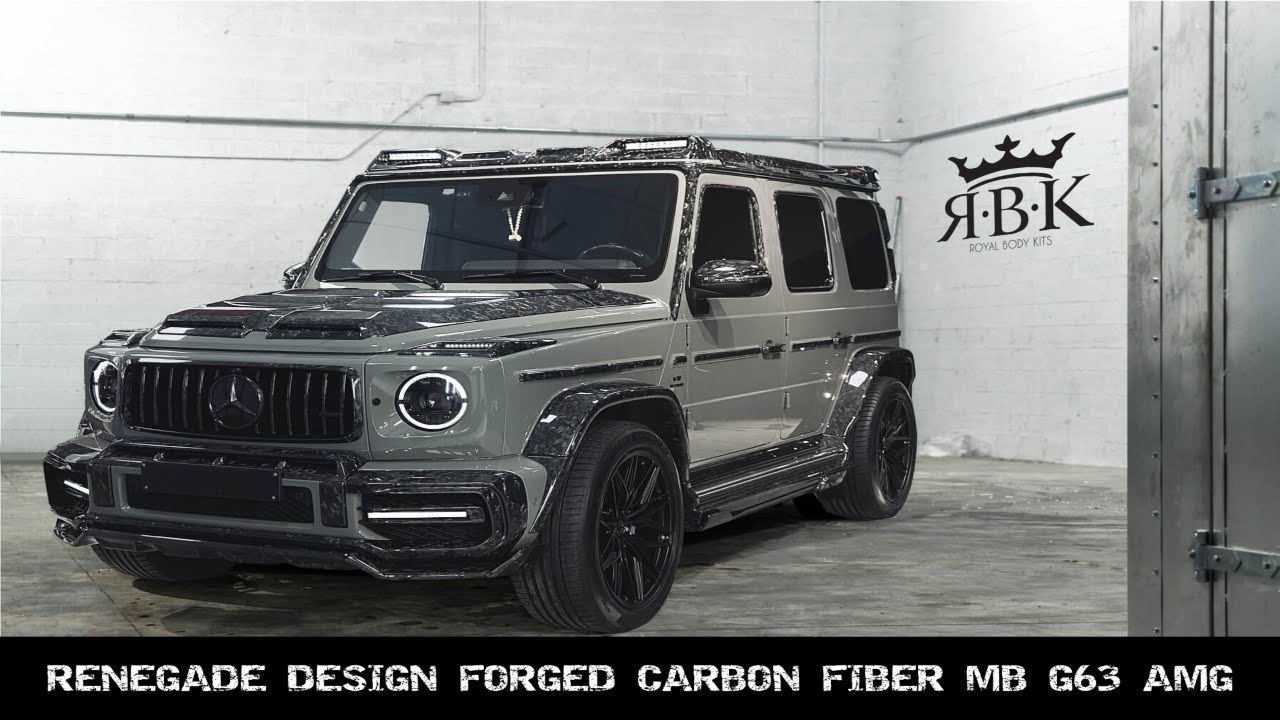 Renegade Design Mercedes G63 AMG Forged Carbon Fiber Package | Royal ...
