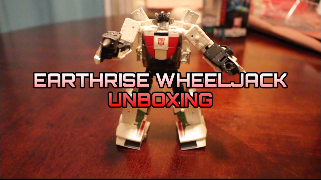 Transformers Earthrise WFC Trilogy Deluxe Class Wheeljack unboxing ...