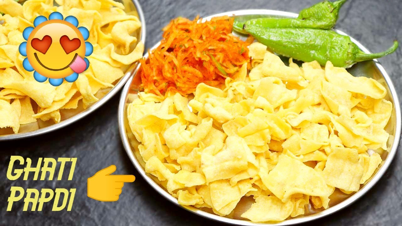 Ghati Papdi | North Indian Snacks Recipe - YouTube