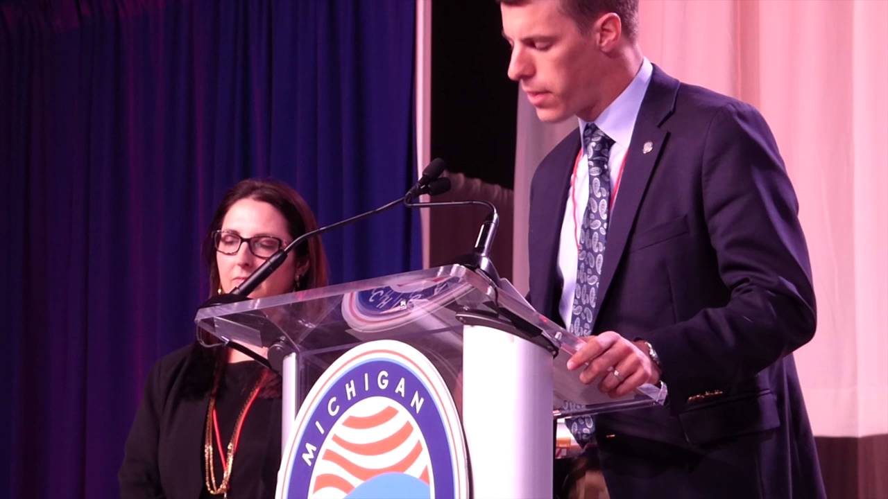 Rep. Lee Chatfield 2016 MI GOP Invocation - YouTube