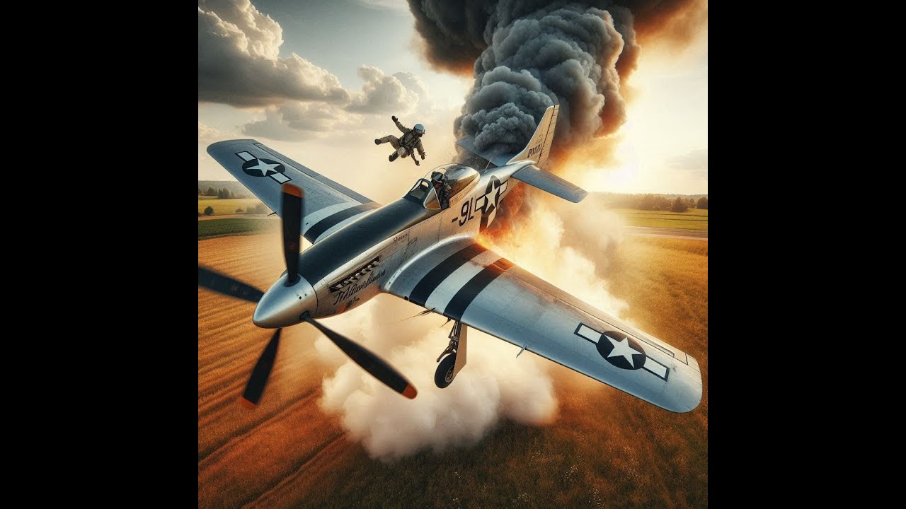 P-51 Mustang Engine Fails During Climbout – Tragic Crash Just Feet From ...