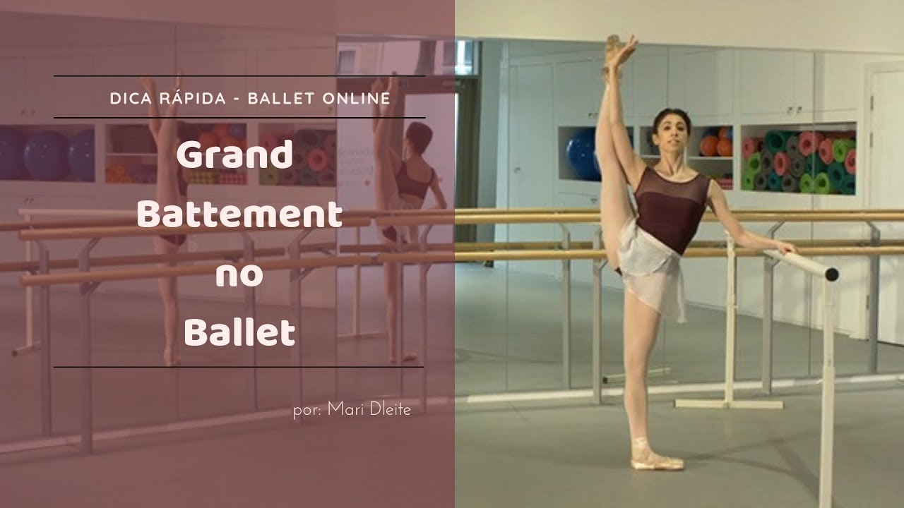 Grand Battement no Ballet - Dica Rápida - YouTube