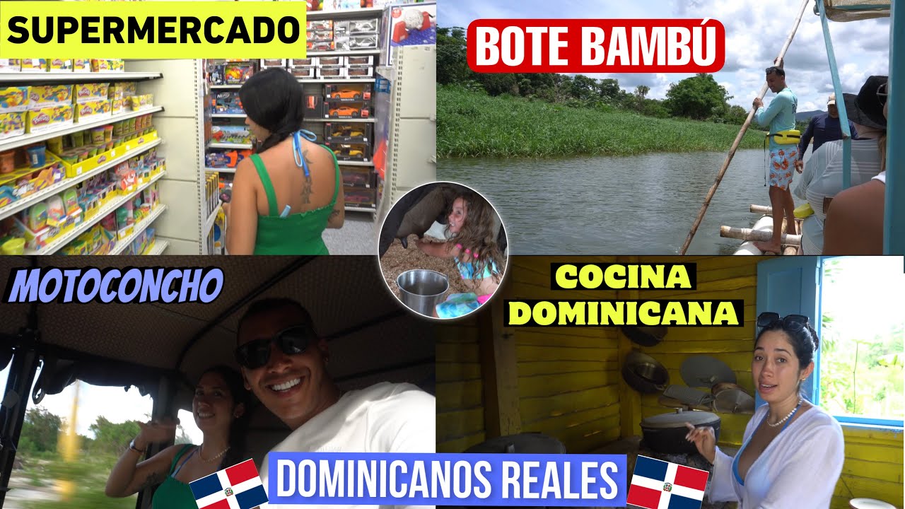 24 HORAS SIENDO DOMINICANOS REALES 😂 Nos Vamos En Motoconcho | - YouTube