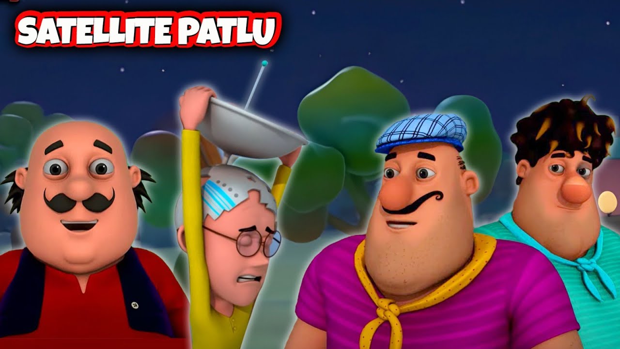 #motupatlu Cartoon | Satellite Patlu | Kids Only #motupatlukijodi ...