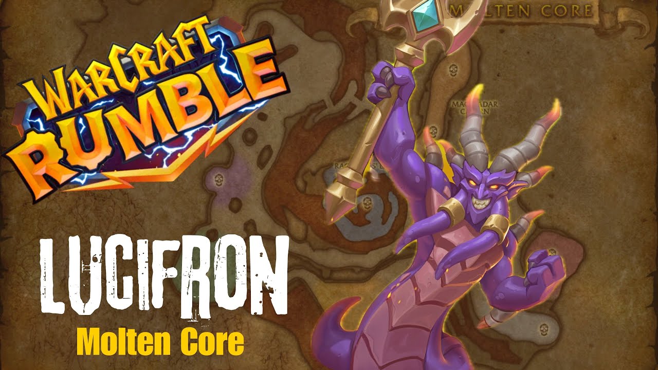 Warcraft Rumble Raid : Molten Core Lucifron ( Updated ) - YouTube