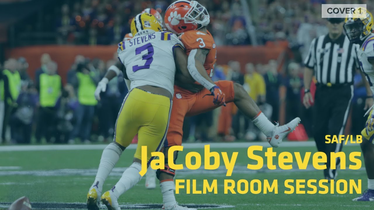 NFL Draft Profile: Film Room Session with JaCoby Stevens, LB/SAF, LSU ...