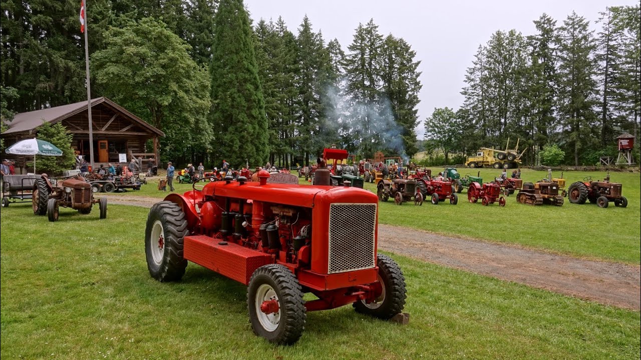 Vintage Tractor Show - BC Forest Discovery Centre - YouTube