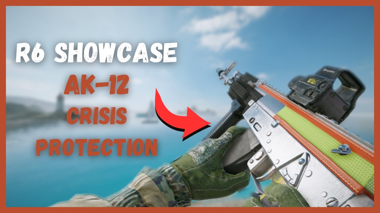 Rainbow Six Siege | AK-12 | Crisis Protection | R6 Skin Showcase - YouTube