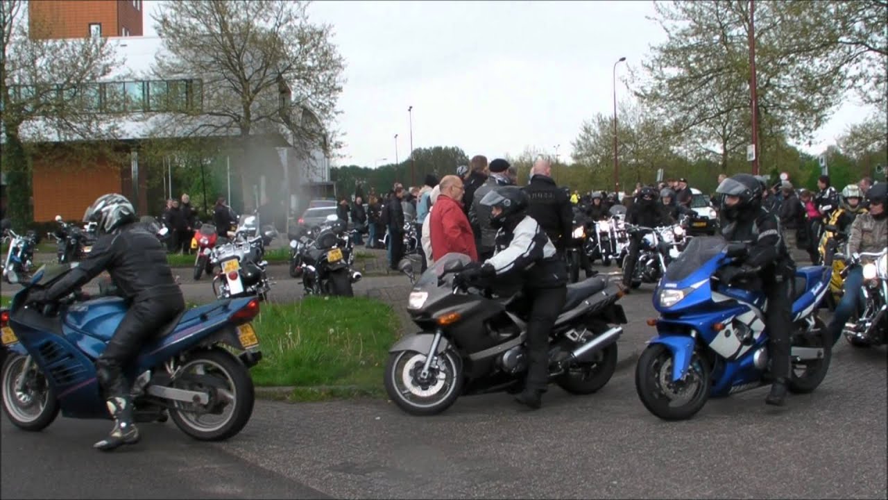 Are all Harley Davidson riders potential outlaws ? Utrecht Netherlands ...