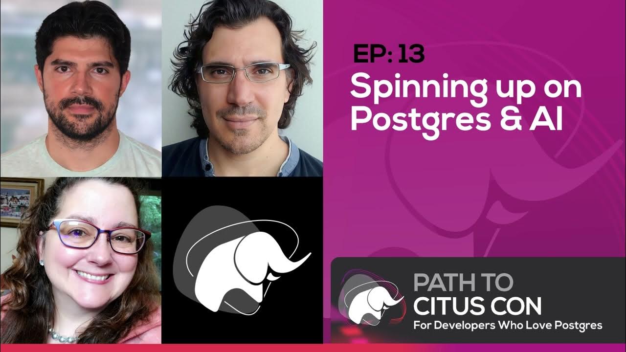 Spinning up on Postgres & AI with Arda Aytekin | Talking Postgres Ep13 - YouTube