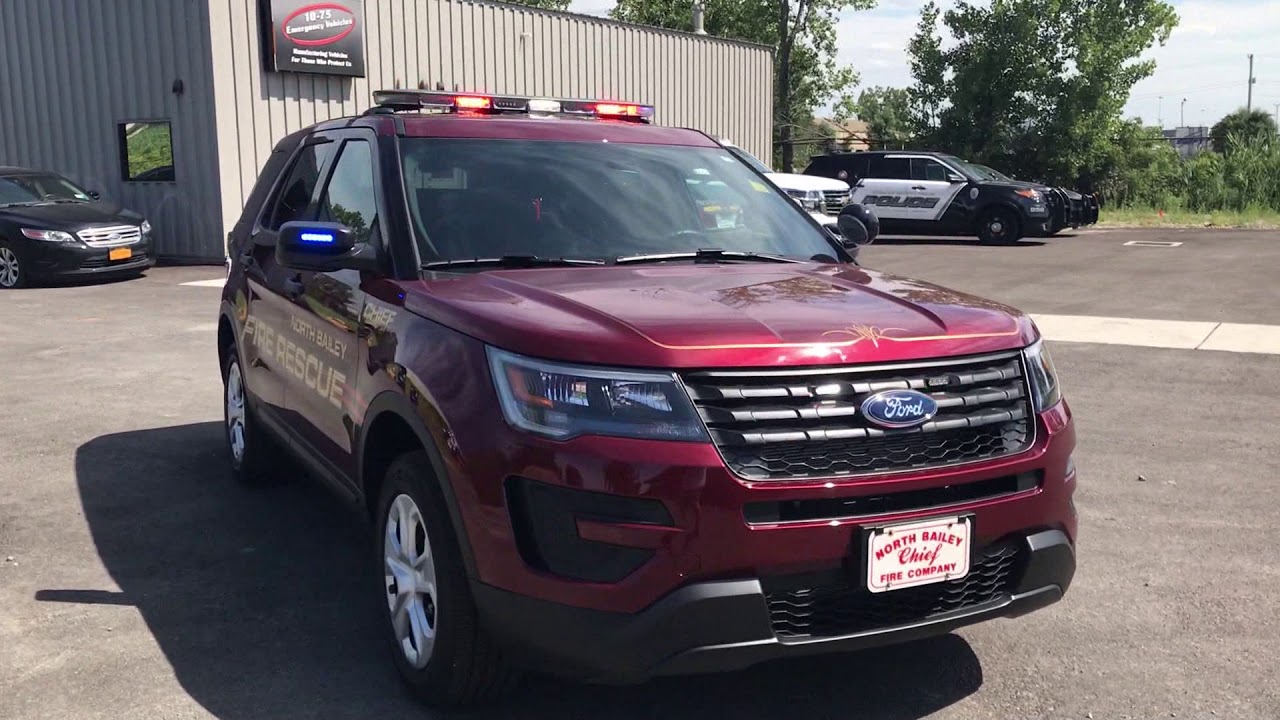 North Bailey Fire Company 2018 Ford Interceptor Utility Fire Command ...