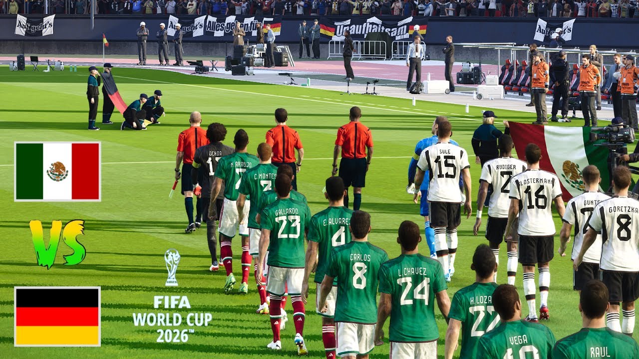 Mexico vs Germany - FIFA World Cup 2026 USA Group Stage - Full Match HD ...