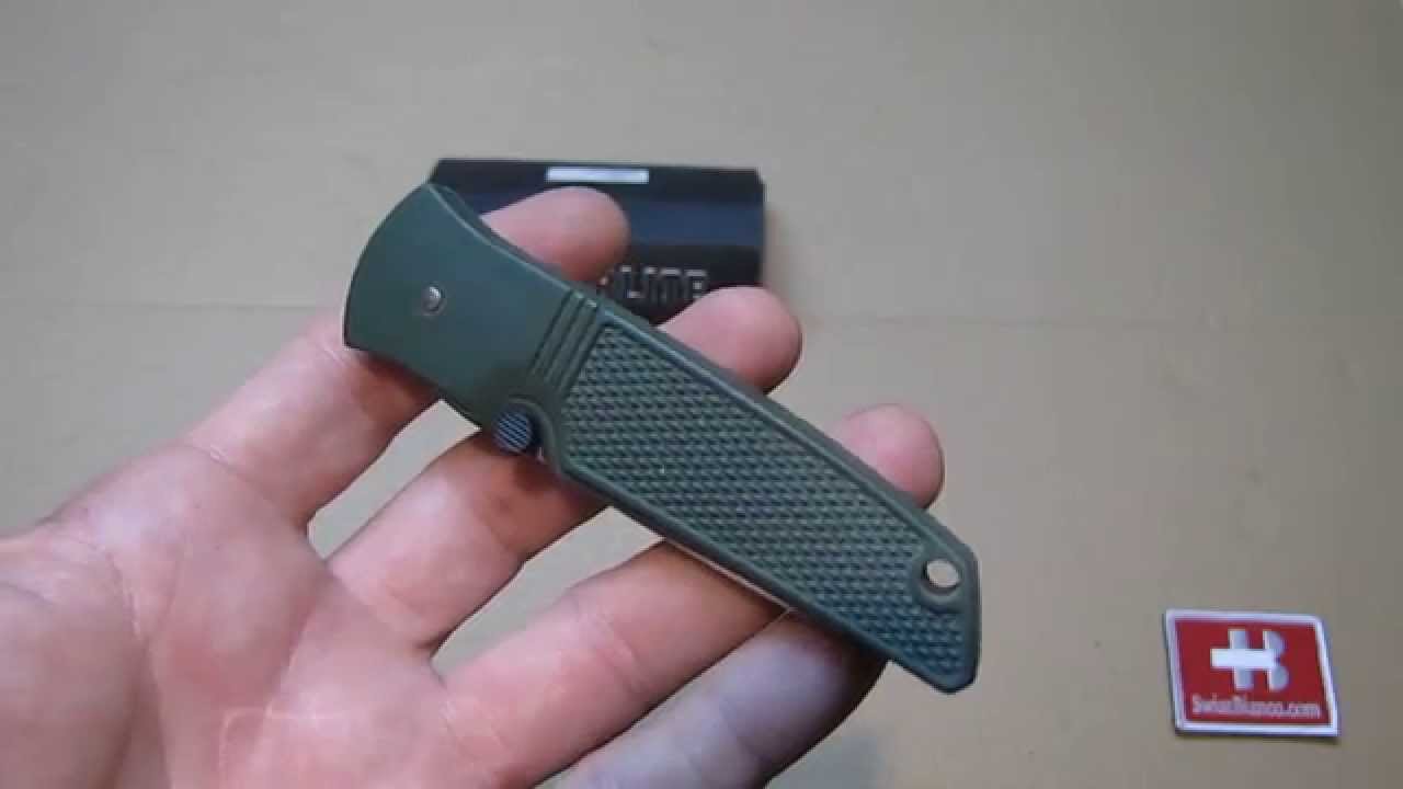timberline knives timberlite knife open and close detail neely lock ...