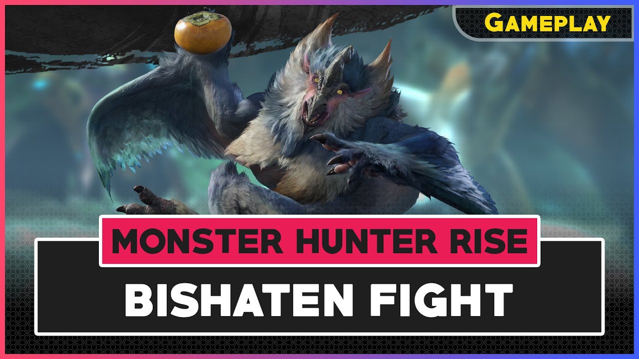 Monster Hunter Rise - Bishaten Fight - YouTube