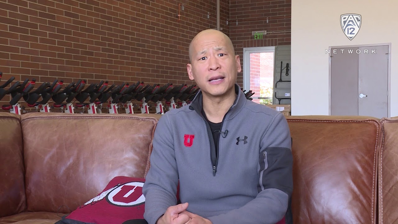 Utah women's gymnastics co-head coach Tom Farden comments on training ...
