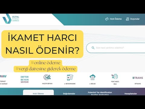 İkamet İzni Harcı Nasıl Ödenir? -2023-Ekim güncel-How is the residence permit fee paid?