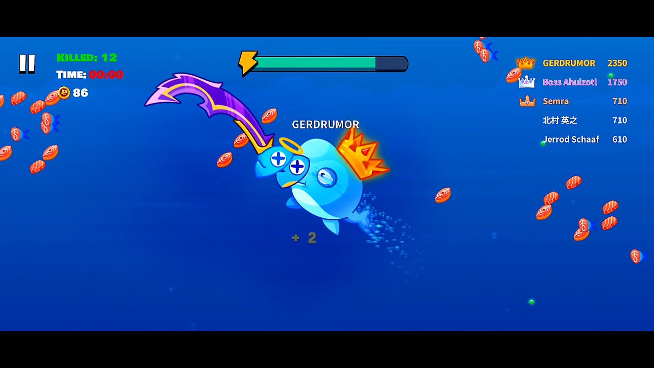 Fish.IO - A new battle! BELUGA & BOSS Shark - Fishdom - YouTube