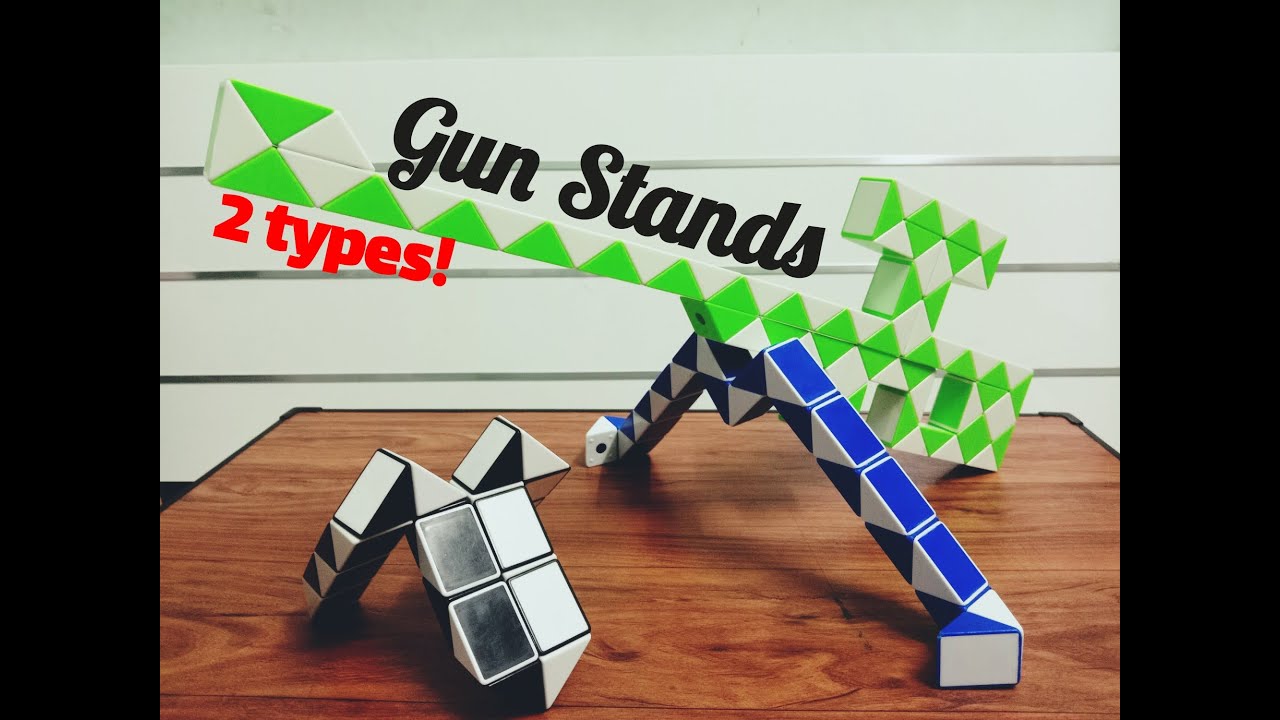 SNAKE CUBE: GUN STAND (24 wedges) - YouTube