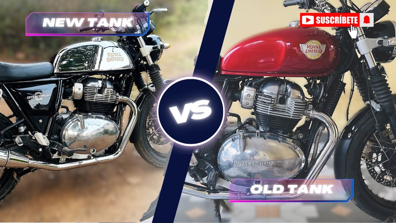 Now Interceptor 650 Fuel Tank Swapped With Continental GT 650 fuel tank ...