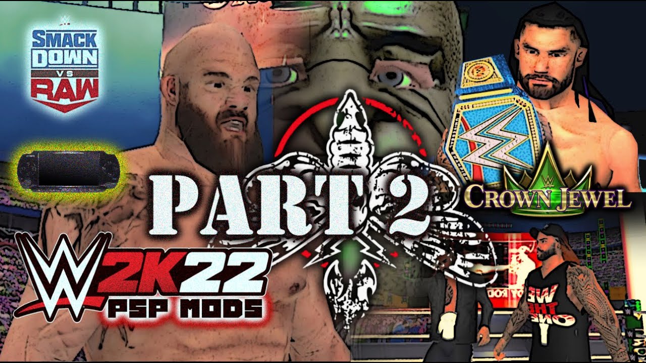 THE WHITE RABBIT! LOGAN? - WWE SVR 2K22 MOD PSP - CROWN JEWEL - PART 2 ...