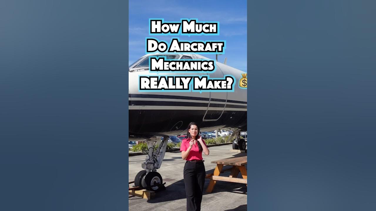 How Much Do Aircraft Mechanics REALLY make? #florida #aircraftmechanic #aviation #career #money ...