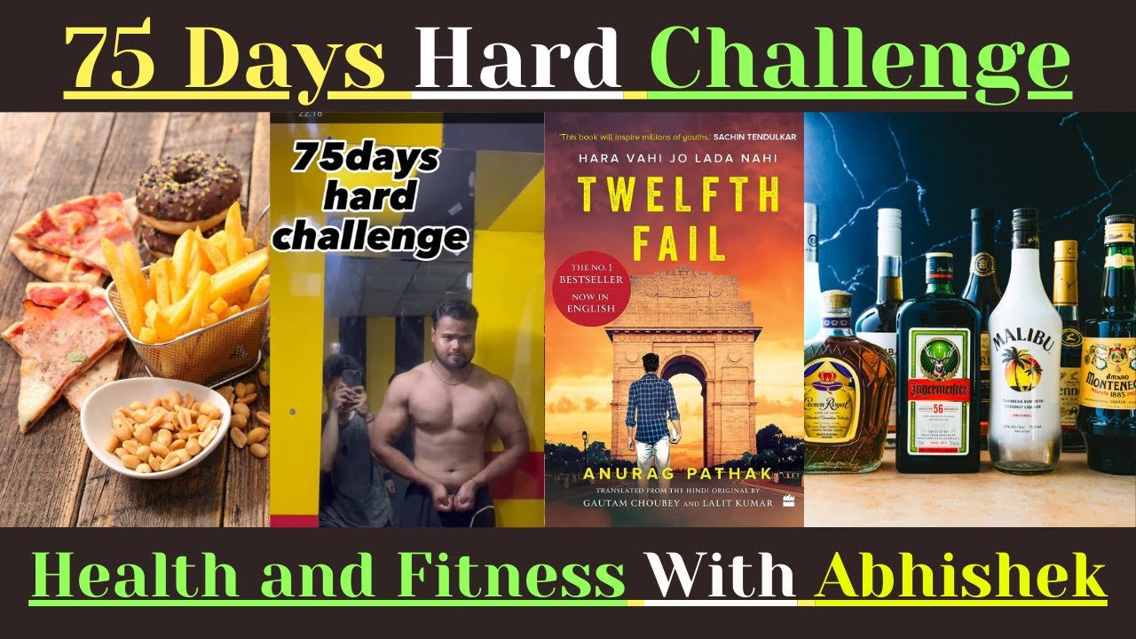 Introduction of 75 Days Hard Challenge:Health and Fitness - Rules of 75 ...