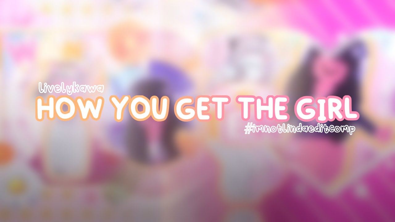 how you get the girl | roblox candy style edit | #imnotlindaeditcomp - YouTube