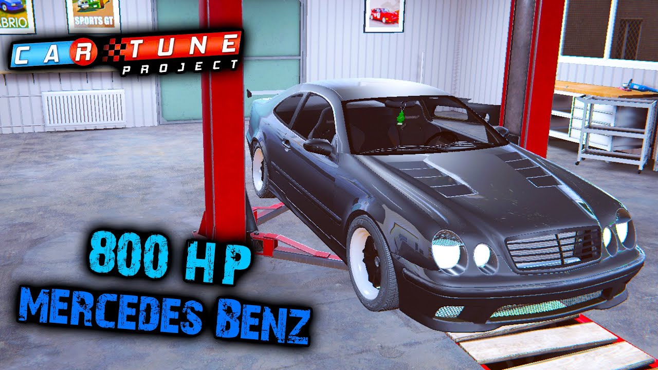This 800HP Mercedes Benz is Aggressive! // Car Tune Project - YouTube