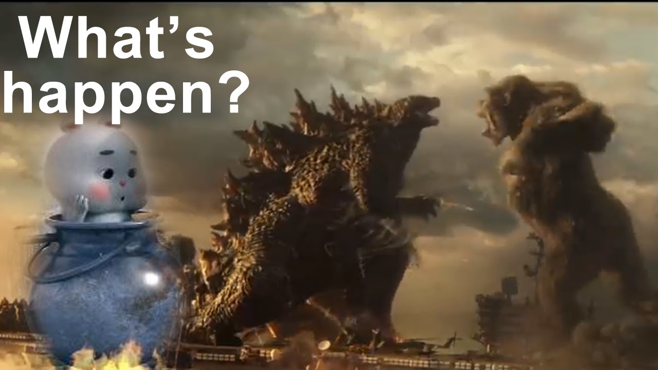 fat rabbit tutu cooked by Godzilla and Kong come help 2021 - YouTube