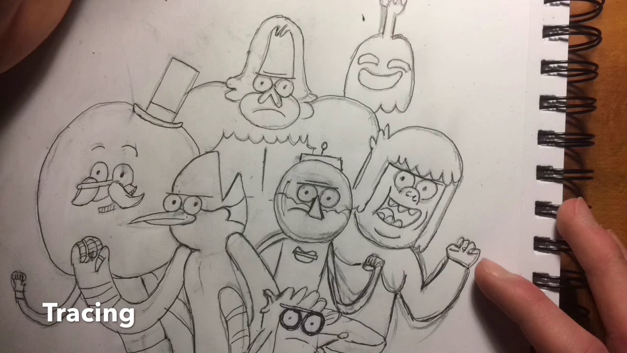 How To Draw Regular Show Characters Step By Step