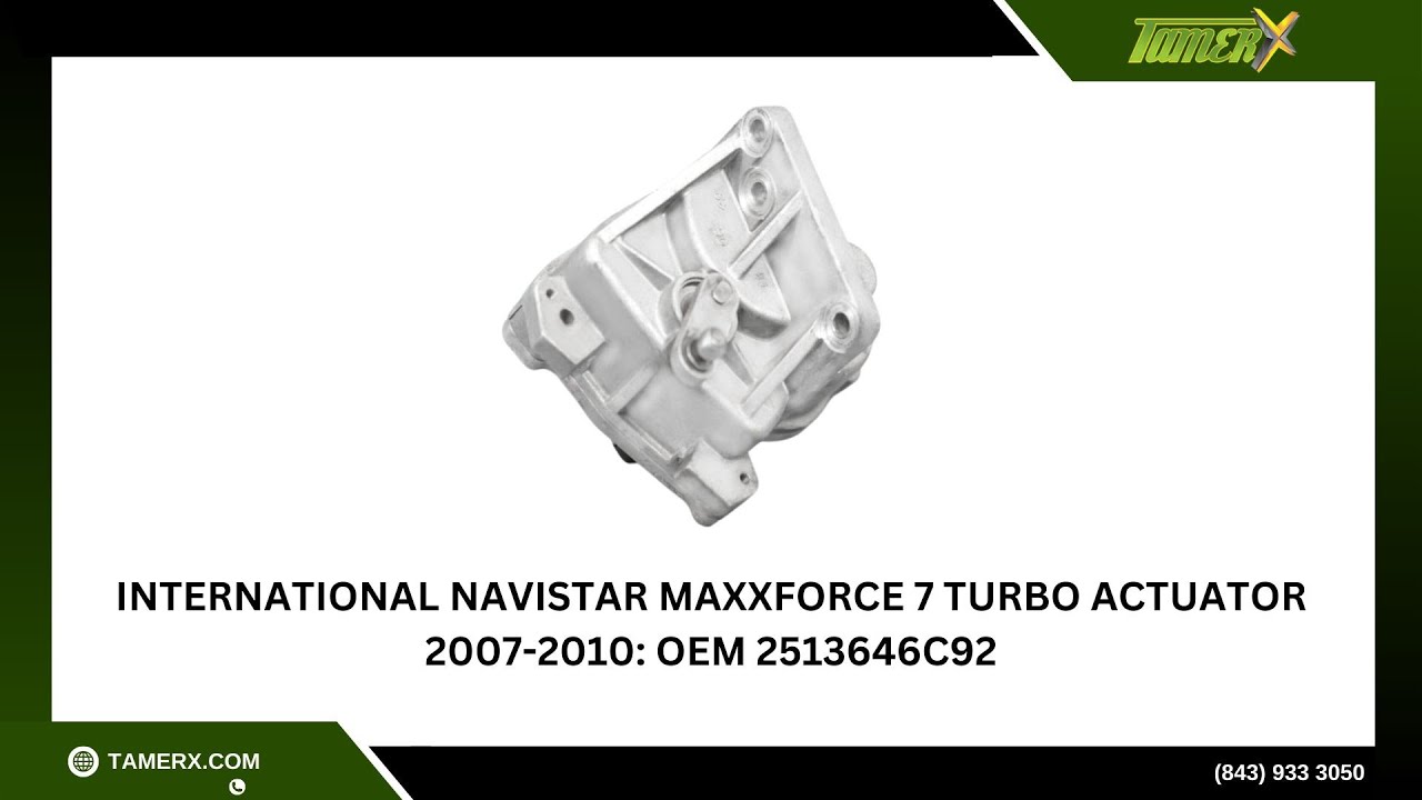 International Navistar MaxxForce 7 Turbo Actuator 2007-2010: OEM ...