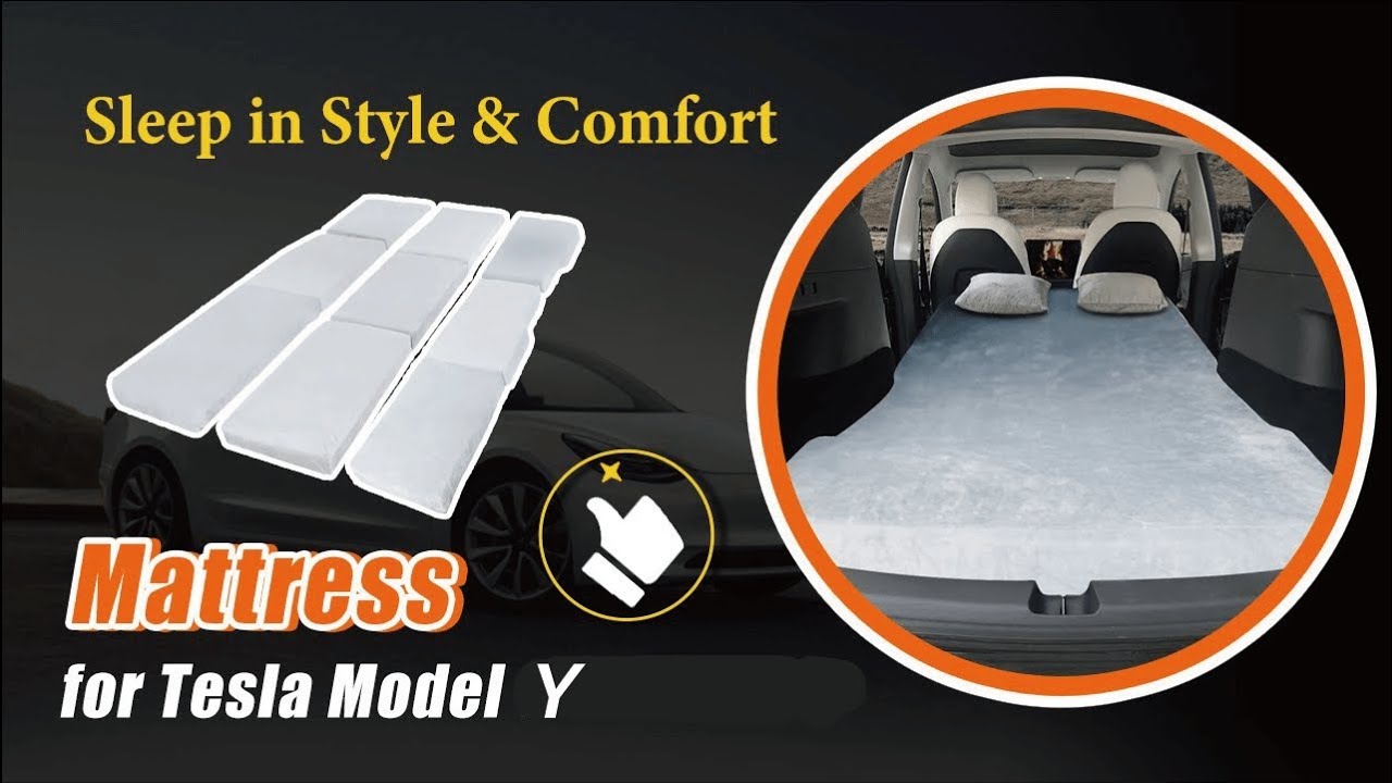 A Must-have Tesla Accessory: Tesla Camping Mattress for Road Trip ...