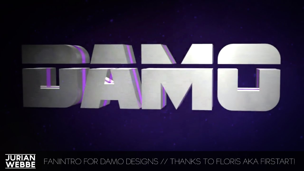 INTRO #11 || Damo Designs (60 fps) - THANKS TO FIRSTART! - YouTube