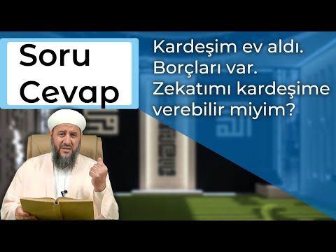 Kardeşimin Borcu Var. Zekatımı Kardeşime Verebilir miyim ? | İsmail Hünerlice Hoca
