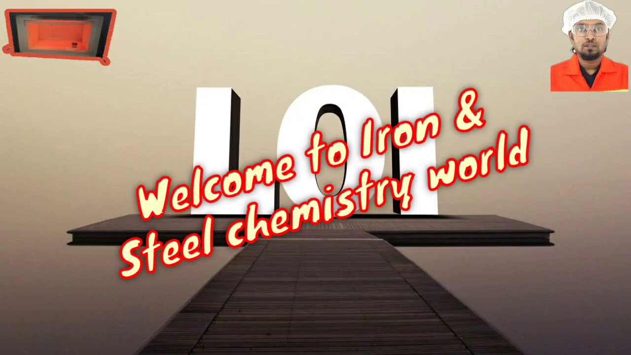 Loi in iron ore (Loss On Ignition Test), loi - YouTube