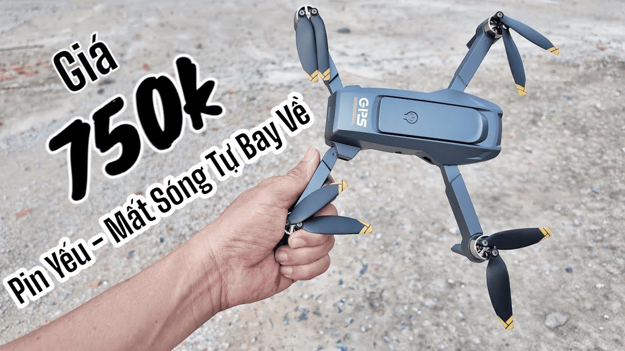 Flycam tập bay giá rẻ ngon nhất hiện nay - K811 Max Drone Review - YouTube