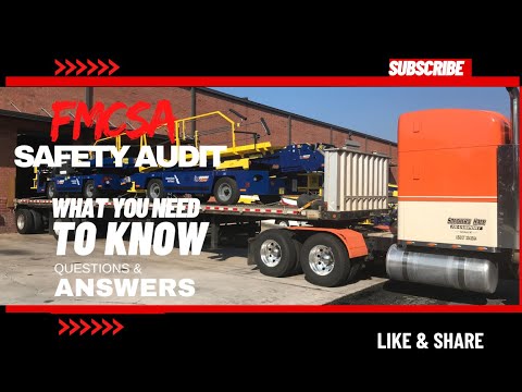 Ep. 17 FMCSA New Entrant Safety Audit. - YouTube