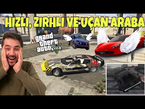 YENİ ZIRHLI VE UÇAN ARAÇLARLA MİLLETE BELA OLDUK! (GTA 5 ONLİNE SERBEST TAKILMACA)