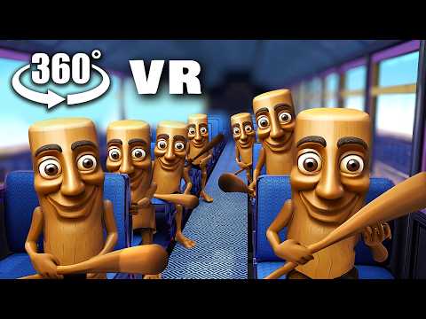 Tung Tung Tung Sahur 360° VR - IN THE TRAIN