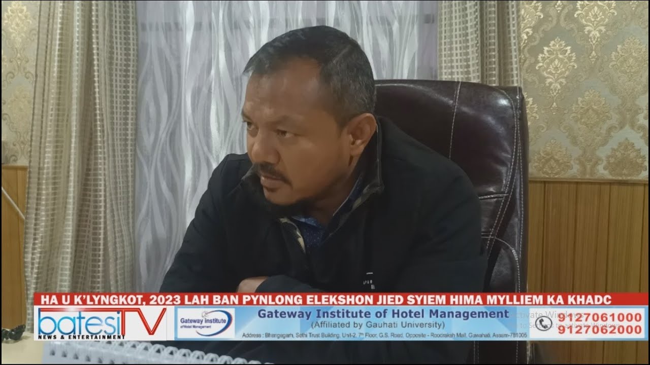 HA U K’LYNGKOT, 2023 LAH BAN PYNLONG ELEKSHON JIED SYIEM HIMA MYLLIEM ...