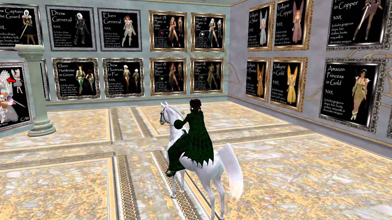 My "old" Second Life store - YouTube