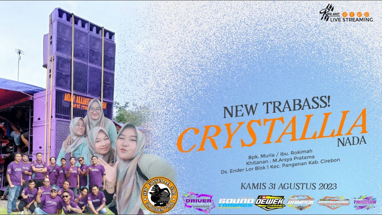 LIVE STREAMING NEW CRYSTALLIA NADA | ENDER CIREBON | 31 AGUSTUS 2023 ...